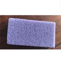 China Purple Coarse Mini Disposable Pumice Pads 8x4x1.2 cm Professional Callus Remover Sponge for sale