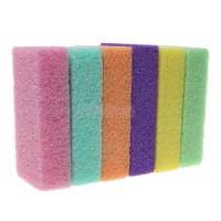 China PUMI BAR PURPLE SPONGE COURSE - SKIN CALLUS PAD for sale