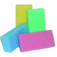 China Disposable Pumice Sponge Pad for Foot Callus Remover 9x4.5x1.2 cm Coarse Grit for sale