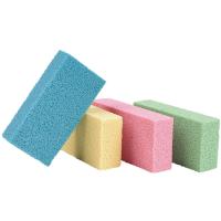 China Disposable Pumice Pad Foot Callus Remover 8x4x1.2 cm Coarse Grit for Salon Pedicure for sale