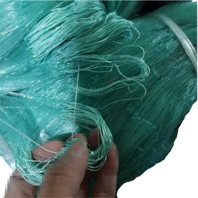 China 100% HDPE Polyester Fishing Net Knotless Net 2m Depth 50mm Mesh for sale