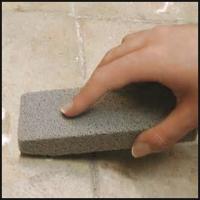 China Glass Pumice Stone Toilet Cleaning Brick with Handle 24x3.5x3.5cm Coarse Medium Extra Coarse for sale