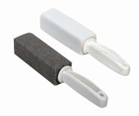 China Pumice Stone with Handle Toilet Bowl Ring Remover 24x3.5x3.5cm Eco Friendly Cleaning Stick for sale