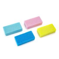 China Disposable Pumice Sponge Foot Dead Skin Remover 8x4x1.2 cm Coarse Grit for sale