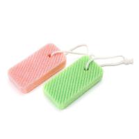 China Salon Use 2 in 1 PU Pumice Pad Foot Callus Remover 8x4x1.2 cm Coarse Grit for sale