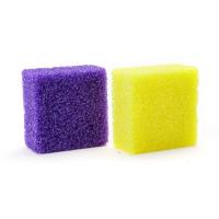China Salon Use 2 in 1 PU Pumice Pad Foot Callus Remover 8x4x1.2 cm Coarse Grit for sale