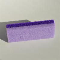 China Salon Use 2 in 1 PU Pumice Pad Foot Callus Remover 8x4x1.2 cm Coarse Grit for sale
