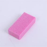 China Salon Use 2 in 1 PU Pumice Pad Foot Callus Remover 8x4x1.2 cm Coarse Grit for sale