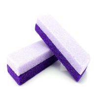China Salon Use 2 in 1 PU Pumice Pad Foot Callus Remover 8x4x1.2 cm Coarse Grit for sale
