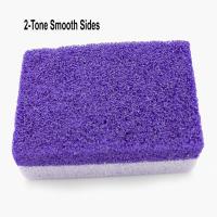 China Salon Use 2 in 1 PU Pumice Pad Foot Callus Remover 8x4x1.2 cm Coarse Grit for sale