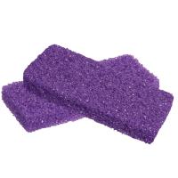 China Salon Use 2 in 1 PU Pumice Pad Foot Callus Remover 8x4x1.2 cm Coarse Grit for sale