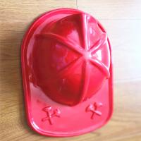 China Kids Plastic Firefighter Hat 29x21x11cm Blow Molded Helmet for Costume for sale