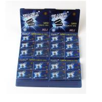 China Professional Stainless Steel Half Razor Blades 100 Pack Platinum Coated for Smooth Shave for sale