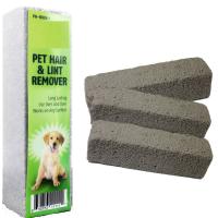 China Pet Hair Remover Pumice Stone 3x5x15cm for Auto Upholstery Carpet Fabric for sale