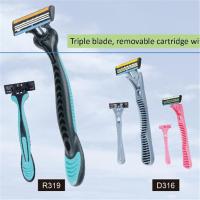China Disposable Triple Blade Razor Display Card Razor for sale