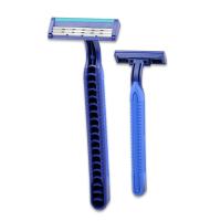 China Wholesale Stainless Steel Twin Blade Disposable Shaving Razor HV700 Hardness 100 Pcs per Pack for sale