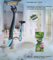 China Wholesale Stainless Steel Twin Blade Disposable Shaving Razor HV700 Hardness 100 Pcs per Pack for sale