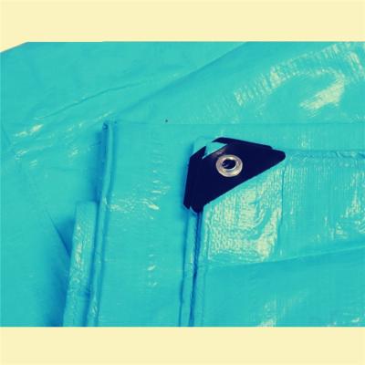 China Sky Blue Waterproof Tarpaulin 18oz Thickening Abrasion Resistant Tear Proof Heavy Duty Cover for sale