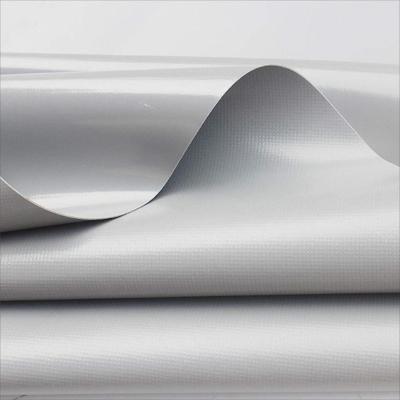 China 800gsm Glossy PVC Coated Tarpaulin Fabric for Inflatable Tents 2m Width for sale