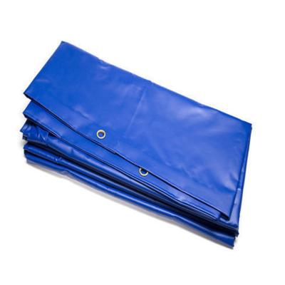 China Blue Orange Outdoor Waterproof Rain Tarp Truck PE PVC Tarpaulin 8x10 ft for sale
