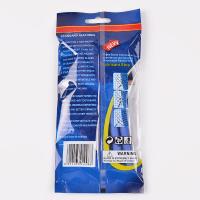 China rubber handle twin triple blade disposable face shaving razor for sale