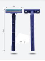 China Stainless Steel Twin Blade Disposable Shaving Razor for sale