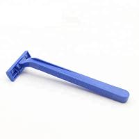 China Widely Used Two Blade Disposable Shaving Razor With Lubricant Strip for sale