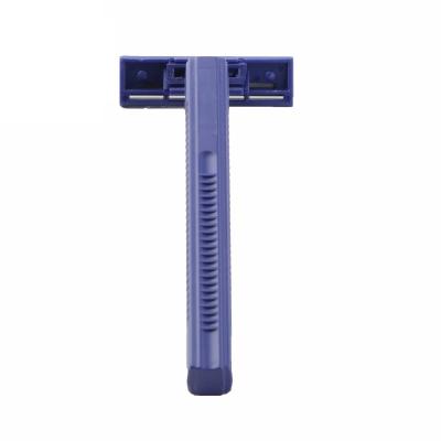 China D203 Swedish Disposable Razor Stainless Steel Fixed Head with Plastic Cap 100 Pcs per Pack for sale