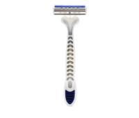 China Stainless Steel Triple Blade Disposable Razor R319 with Pivoting Cartridge for sale