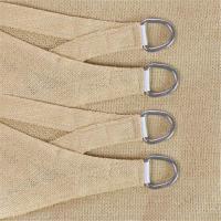 China HDPE UV Shade Sail 180gsm 360gsm Triangular Square Shade Net for Outdoor Sun Protection for sale