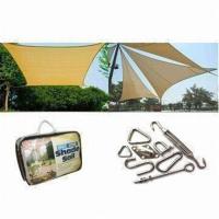 China HDPE UV Shade Sail 180gsm 360gsm Triangular Square Shade Net for Outdoor Sun Protection for sale