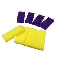 China Disposable Pumice Stone Foot Callus Remover 8x4x1.2 cm PU Foam Sponge for Hands and Body for sale