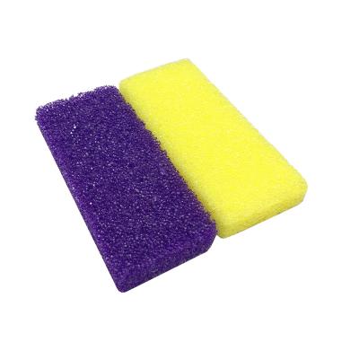China Disposable Pumice Stone Foot Callus Remover 8x4x1.2 cm PU Foam Sponge for Hands and Body for sale