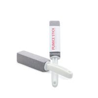 China Pumice Toilet Cleaning Stick 24x3.8x3.8 cm Glass Pumice Brush with Long Handle for sale