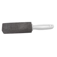 China Pumice Stone Toilet Cleaning Brush 24 cm with Handle for Hard Water Ring Rust Stain Removal for sale