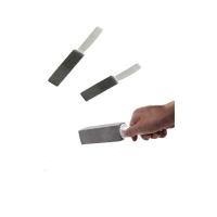 China Eco Friendly Glass Pumice Stone Toilet Cleaner Brush 24 cm Long Handle Durable for sale