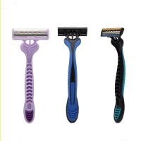 China R319 Triple Blade Disposable Razor for Women Sweden Stainless Steel 3 Count for sale