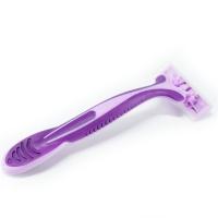 China R319 Triple Blade Disposable Razor for Women Sweden Stainless Steel 3 Count for sale