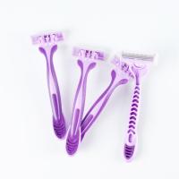 China R319 Triple Blade Disposable Razor for Women Sweden Stainless Steel 3 Count for sale