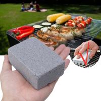China Grill Brick Cleaner for BBQ Flat Top Griddle 200x100x25mm Heavy Duty Cleaning Stone for sale