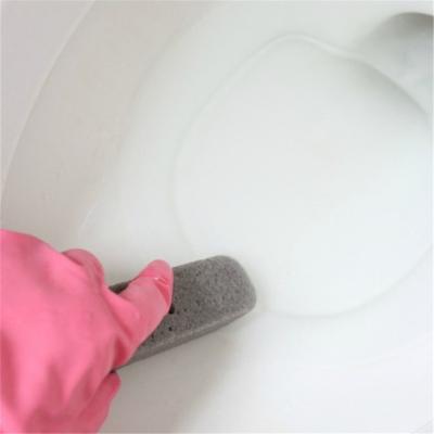 China Natural Pumice Stone Toilets Cleaning Brush With Long Handle Stone for sale