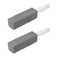 China Natural Pumice Stone Toilets Cleaning Brush With Long Handle Stone for sale