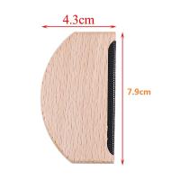 China Fabric Comb with Plastic Teeth 7.5x4.5cm for Sweater Cashmere Fuzz Removal for sale