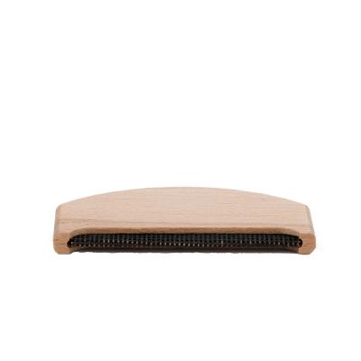 China Beech Wood Cashmere Wool Sweater Comb 7.5cm Fuzz Remover for Fabric Pilling for sale