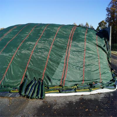 China Heavy Duty Silo Bag and Silo Net for Grain Storage 100 Ton Capacity for sale