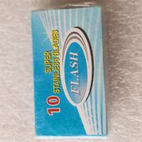 China Professional Stainless Steel Single Edge Half Blades 100 Pack for Barber Straight Razors for sale