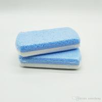 China Double Color Foot Pumice Sponge Stone Callus Remover 2-in-1 Exfoliator 9x4.5x1.2 cm for sale
