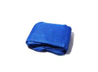 China Blue HDPE Shade Sail 95% UV Protection Waterproof Outdoor Sun Shade 160gsm for sale
