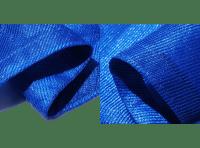 China Blue HDPE Shade Sail 95% UV Protection Waterproof Outdoor Sun Shade 160gsm for sale