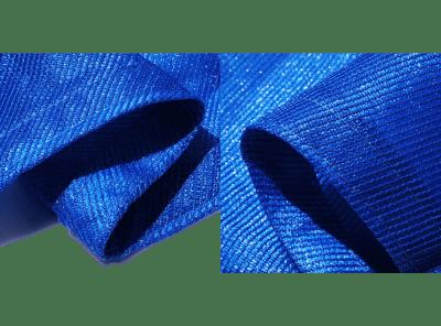 China Blue HDPE Shade Sail 95% UV Protection Waterproof Outdoor Sun Shade 160gsm for sale